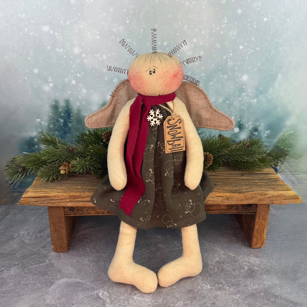 Snowball the Christmas Angel – Honey and Me Collective