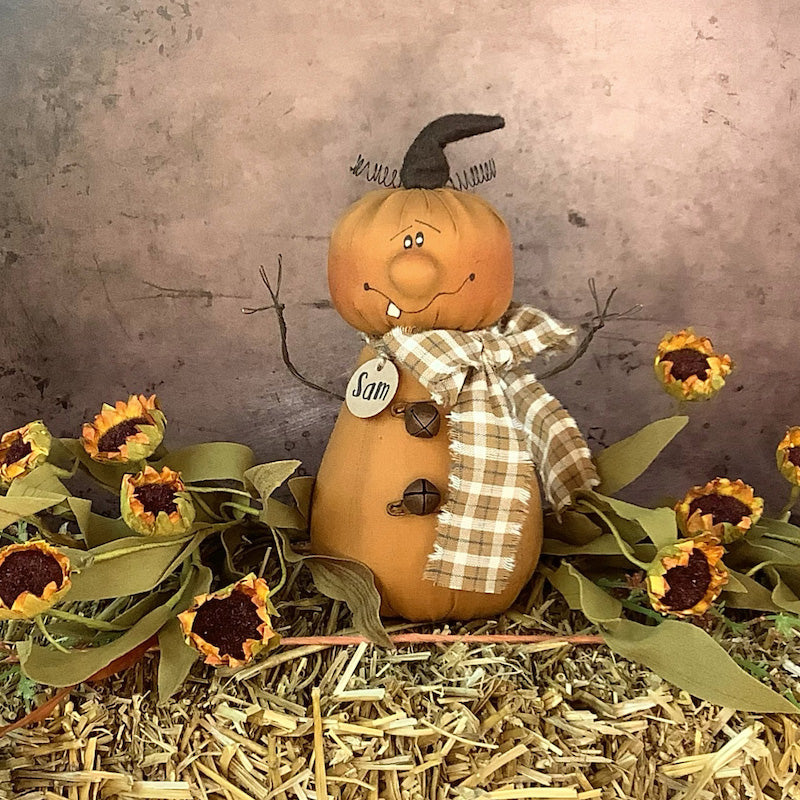 Sam the Goofy Jack-O-Lantern – Honey and Me Collective