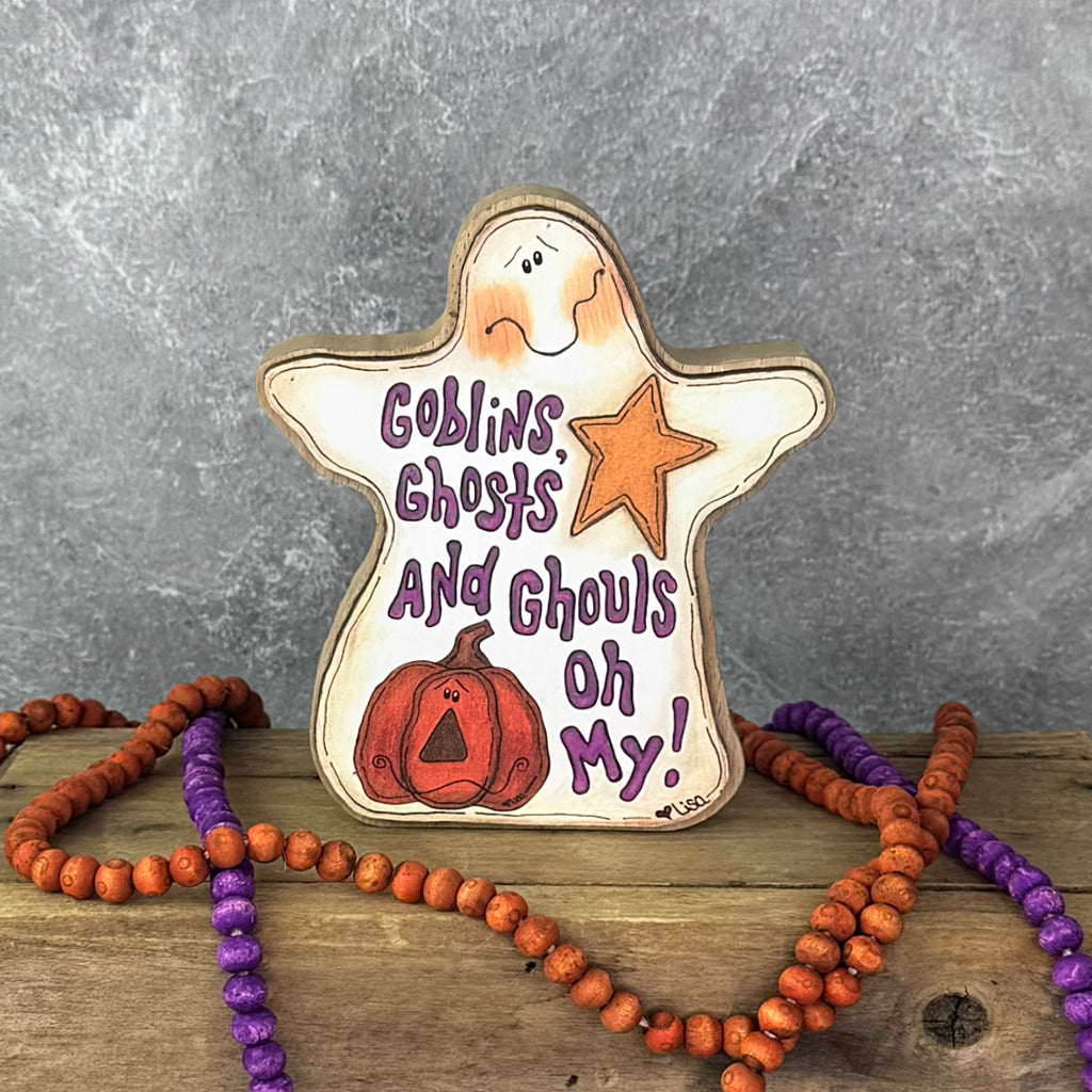 Small Goblins, Ghosts and Ghouls Doodle Sitter – Honey and Me Collective
