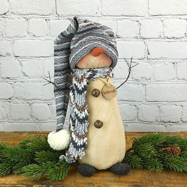 Colorado the Snowy Snowman – Honey and Me Collective